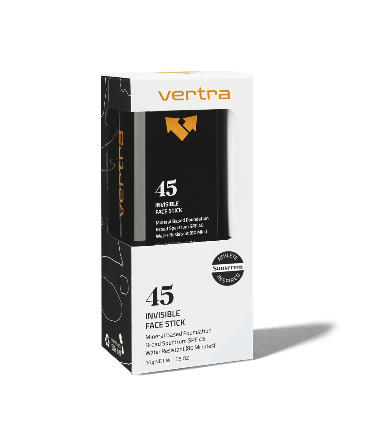 Best Clear Sunscreen Face Stick | SPF 45 | Vertra | Vertra
