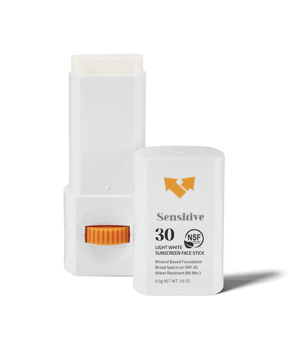 Sensitive Light WhitSensitive Skin Sunscreen Face Stick | SPF 30 ...